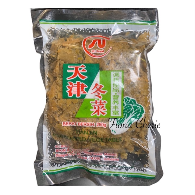 Jual (JSO) Tongcai SU Brand sayur asin / Sawi Asin 250 gr / Sawi Asin ...