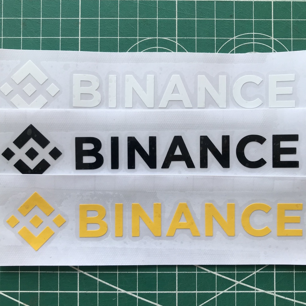 Jual stiker cutting bnb binance | Shopee Indonesia