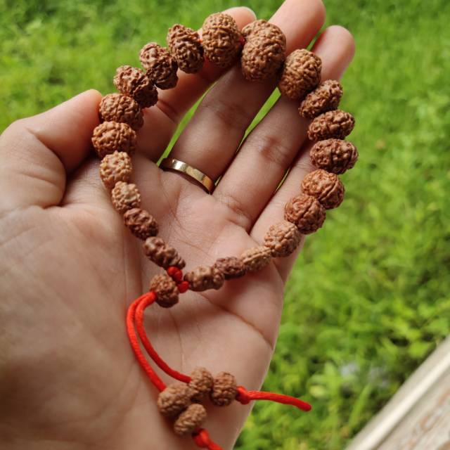 Jual Gelang jenitri mukhi 1 sampai mukhi 10 plus ganesha rudraksha ...