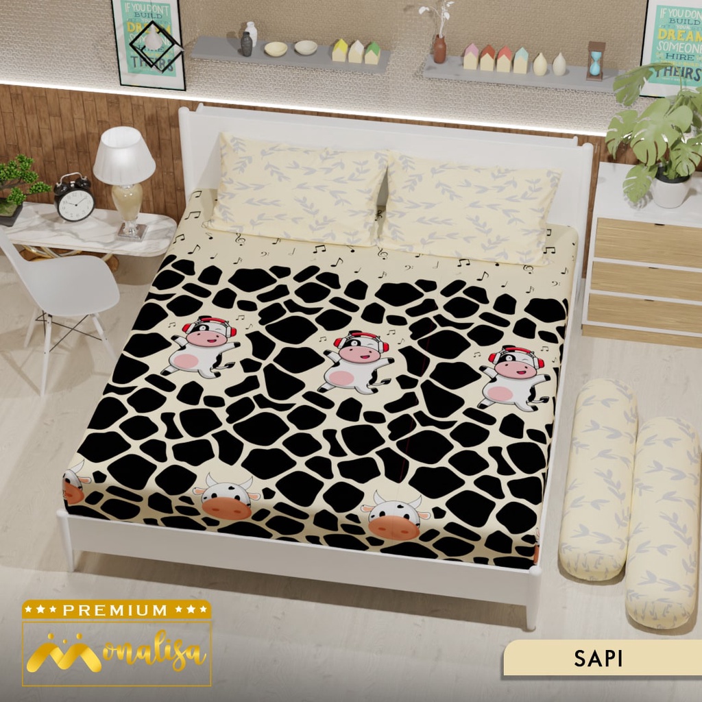 Jual Monalisa - COD ORIGINAL SPREI SET 90/100/120/140/160/180/200 SMALL ...