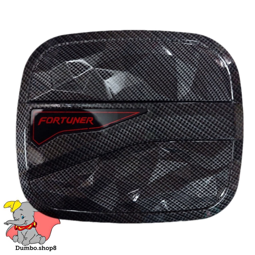 Jual Tank Cover Tutup Tangki Mobil Fortuner VRZ Carbon | Shopee Indonesia