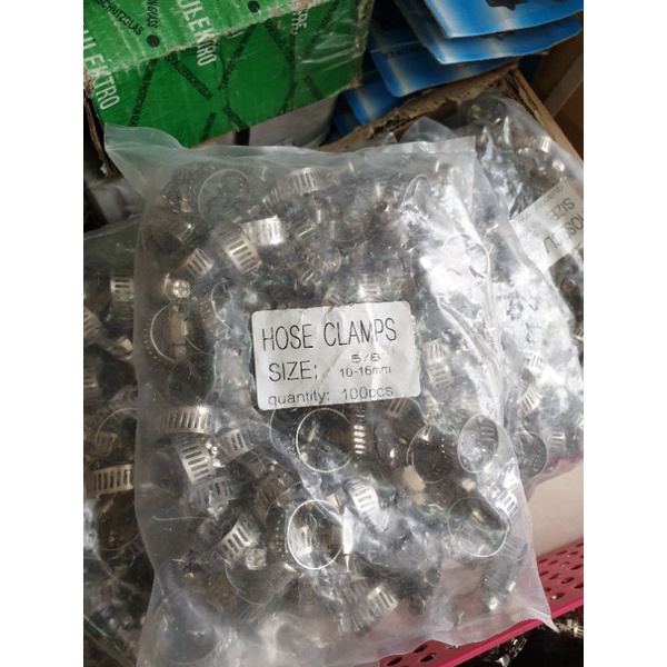 Jual KLEM SELANG STAINLESS / HOSE CLAM / KLEM GAS / CLAMP SELANG 5/8 ...