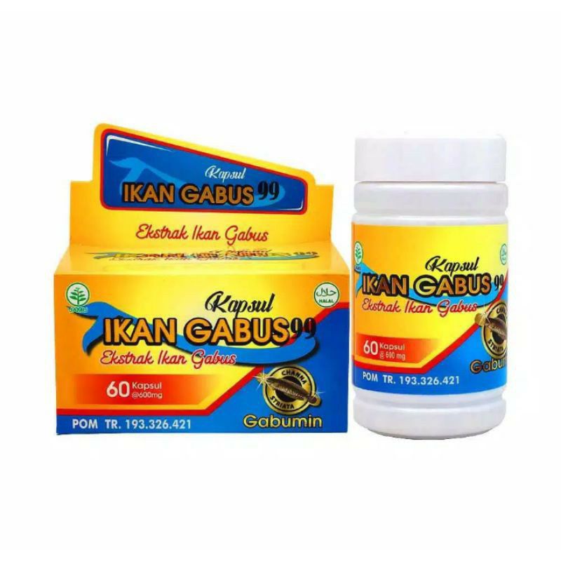 Jual obat herbal kapsul ikan gabus gabumin obat untuk setelah oprasi ...