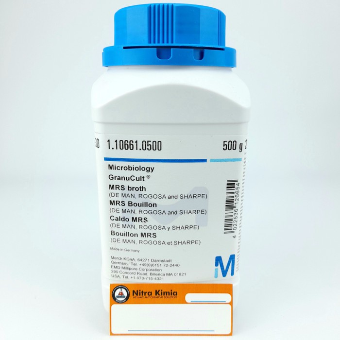 Jual MRS Broth Merck/MRS Broth/Media MRS Broth/MRSB | Shopee Indonesia