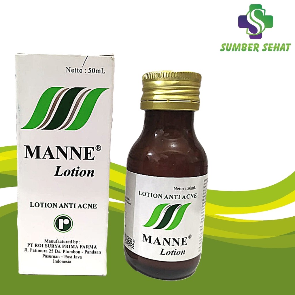 Jual MANNE LOTION ANTI ACNE 50 ML | Shopee Indonesia