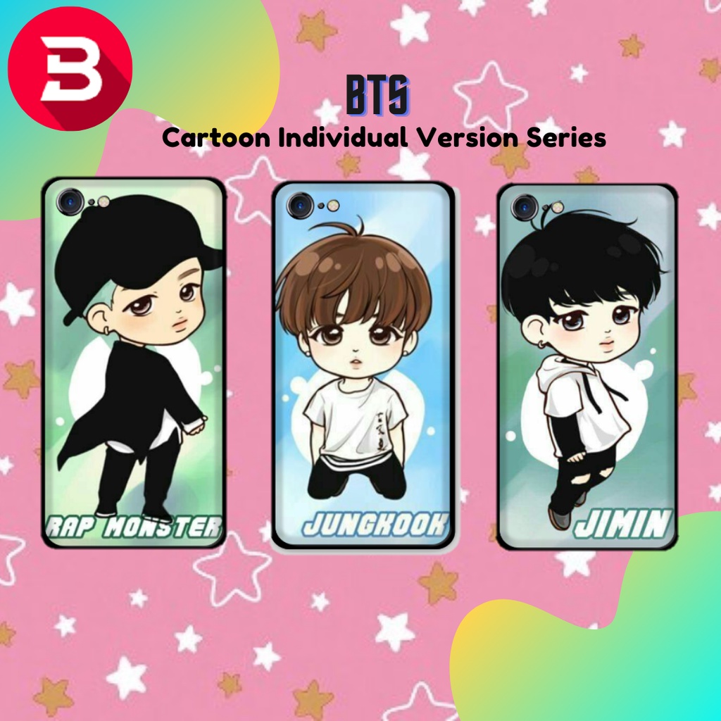 Jual Casing HP Custom - BTS Cartoon Individual Version | Shopee Indonesia
