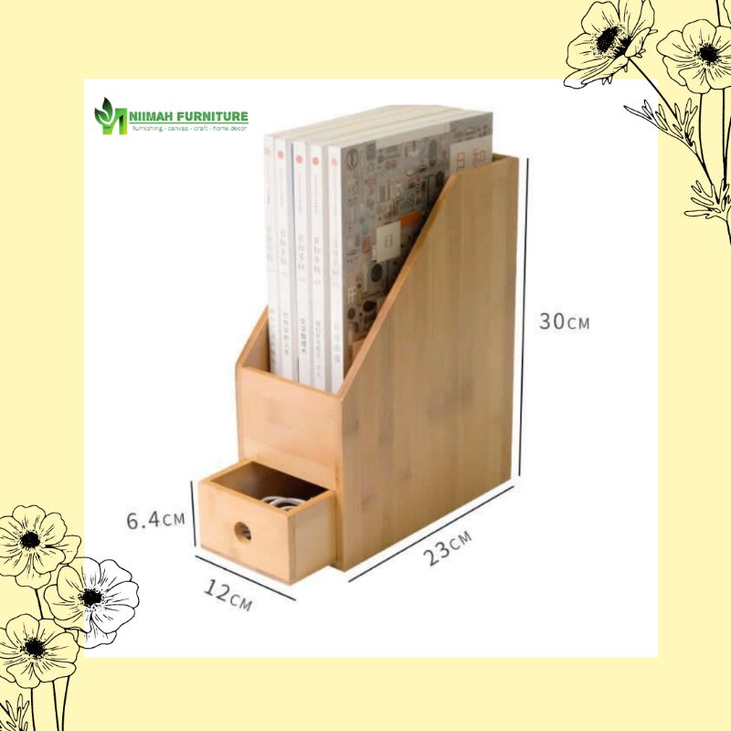 Jual Rak buku tempat berkas meja kerja / Tempat Penyangga Buku / Rak ...