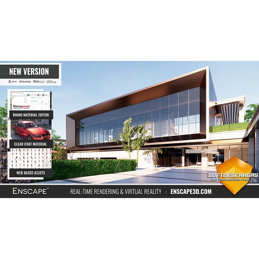 Jual [FULL VERSION] Enscape 3D 2.8 Sketchup Render Extension GARANSI ...