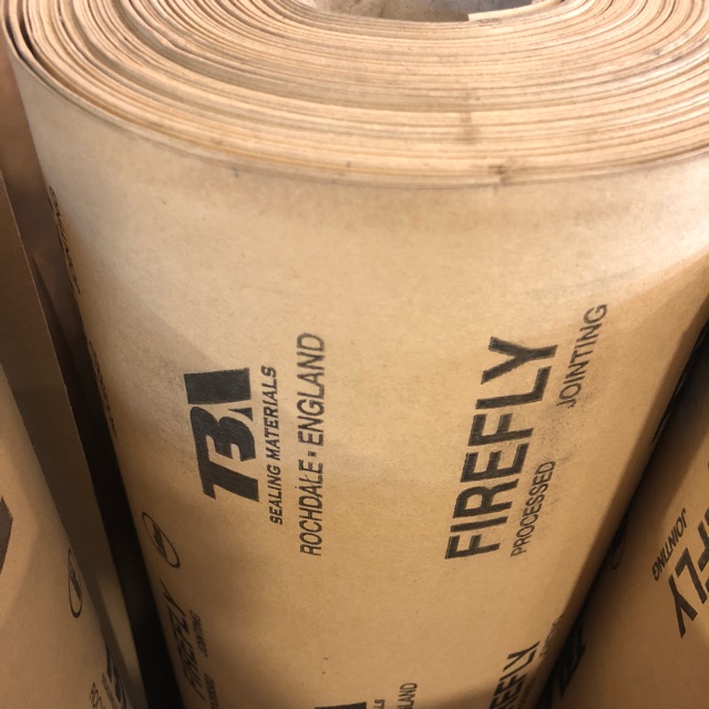 Jual Firefly TBA 0.8mm Packing Gasket Flange Paper Paking Kertas blok ...