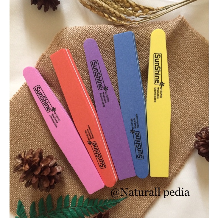 Jual 10 pcs Penghalus kuku - Rainbow/Nail Buffer/kikir kasar | Shopee ...