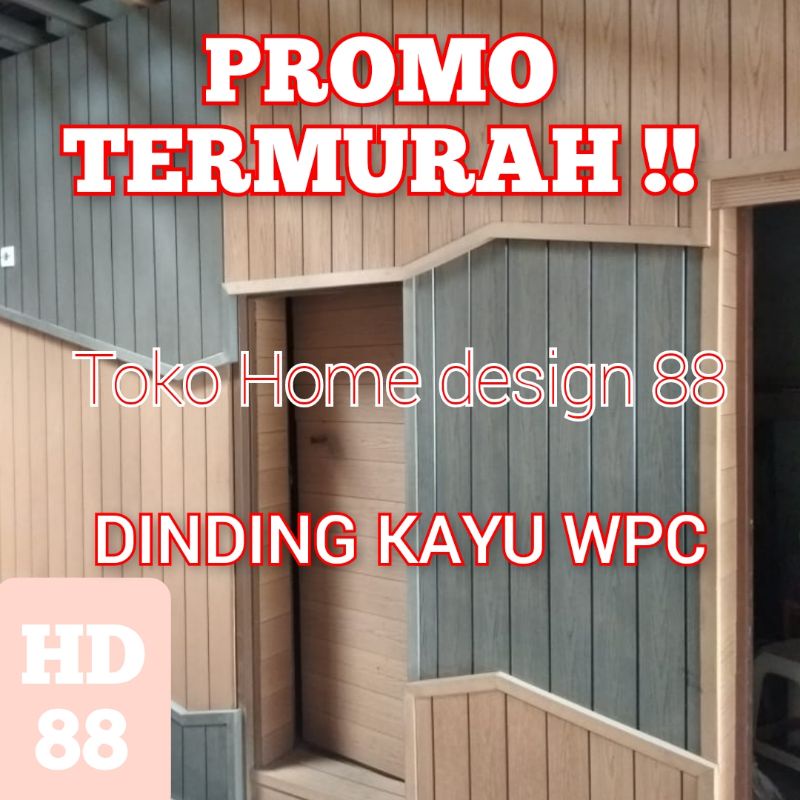 Jual dinding kayu wpc dinding wpc wall panel | Shopee Indonesia