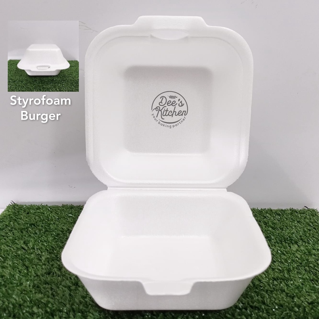 Jual Styrofoam container /sterofoam (Food Container) (S/M) - 5pcs ...
