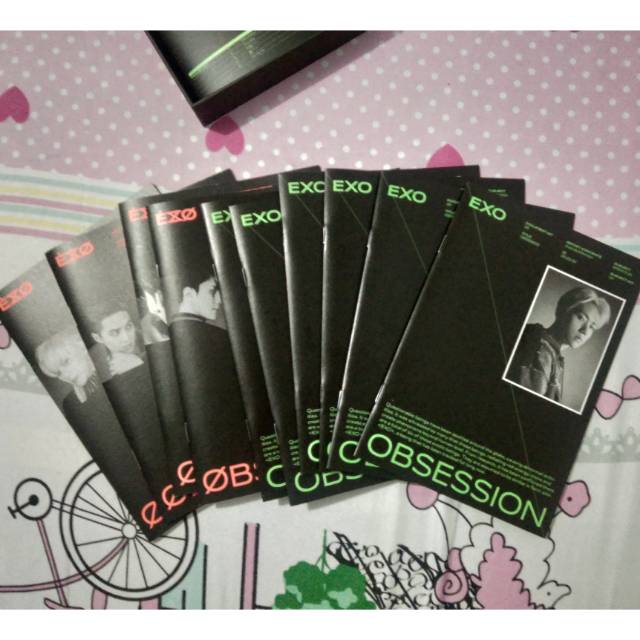Jual ( SHARING ) EXO OBSESSION ALBUM X EXO EXO VER PC KAI PHOTOSLIDE ...