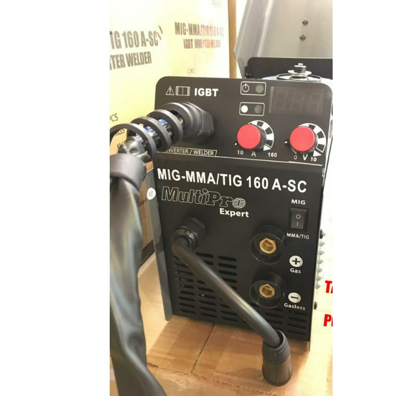 Jual mesin las multipro mig 160 inverter las multipro MIG-MMA/TIG 160 A ...
