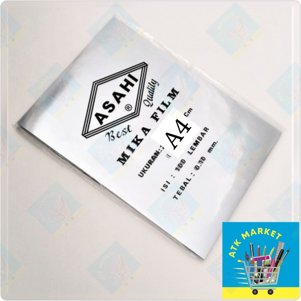 Jual Mika Film/ Plastik Mika Film/ Mika Jilid A4 dan F4 (merk tergantung ketersediaan toko ...