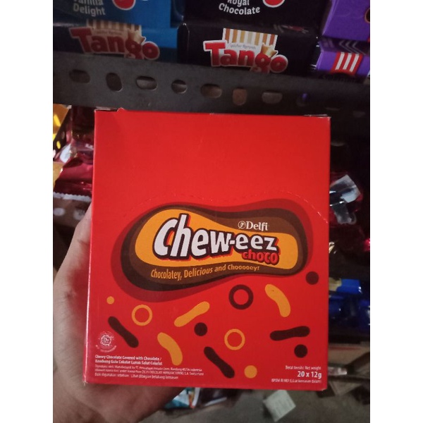 Jual Chew-eez Choco Kembang Gula Salut Cokelat | Shopee Indonesia