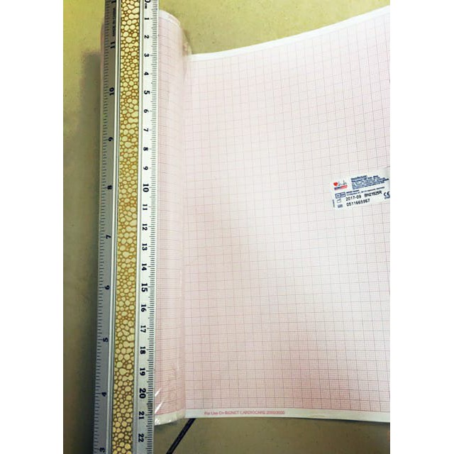 Jual Kertas EKG/ECG 215mm X 25m Cardiocare semua mesin | Shopee Indonesia