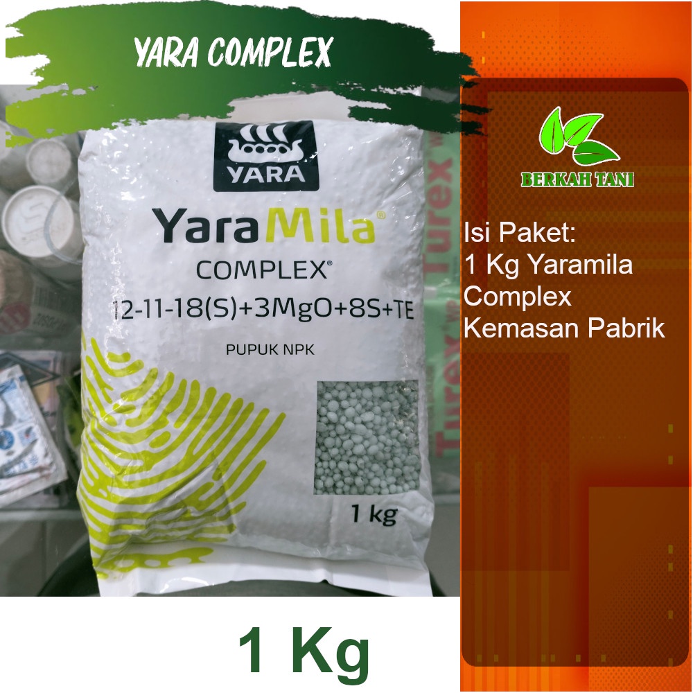 Jual YaraMila Complex Yara Mila Complex 1 Kg Pupuk Komplek Yara Complex ...