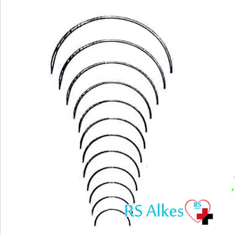 Jual Suture Needle Hecting GR Jarum Hecting Hekting Otot Nald Heckting ...