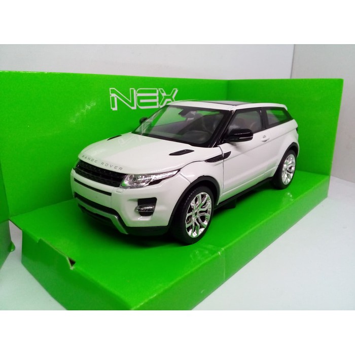 Jual Diecast Miniatur Mobil Land Rover Evoque White - Range Rover ...