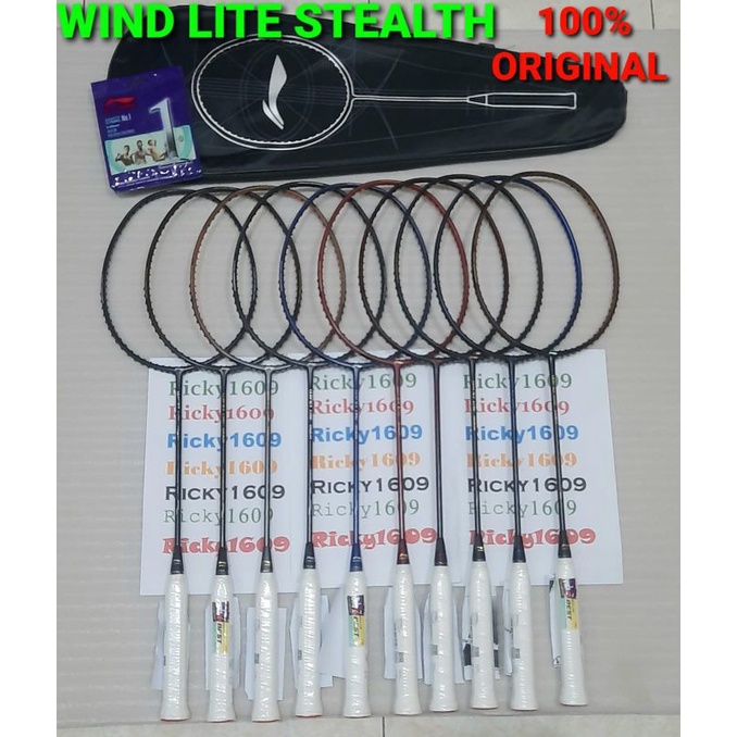 Jual RAKET BADMINTON LINING WIND LITE STEALTH - RAKET LINING WINDLITE ...