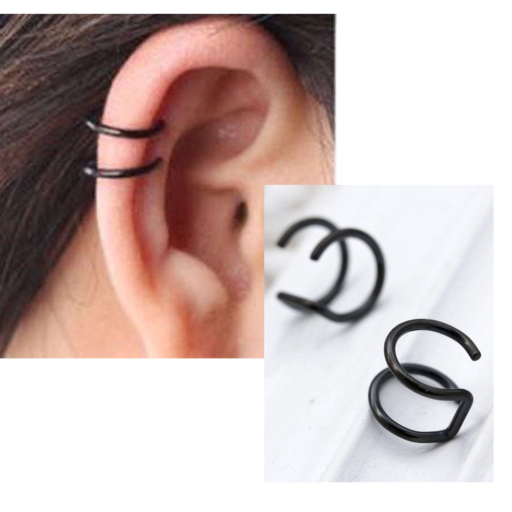 Jual 1 Pasang Anting Klip Tanpa Tindik Gaya Punk AT34 | Shopee Indonesia