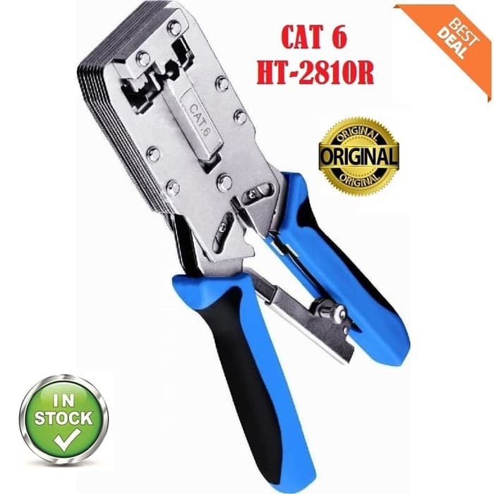 Jual crimping tool cat 6 cat6 ht 2810r tang crimping tool cat 6 ...