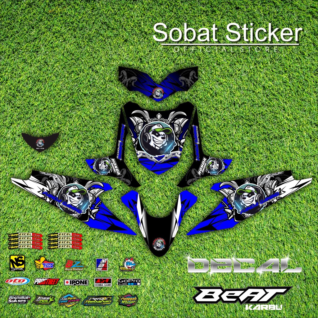 Jual Decal Stiker Fullbody Beat Karbu 2008 2009 2010 2011 2012 Variasi ...