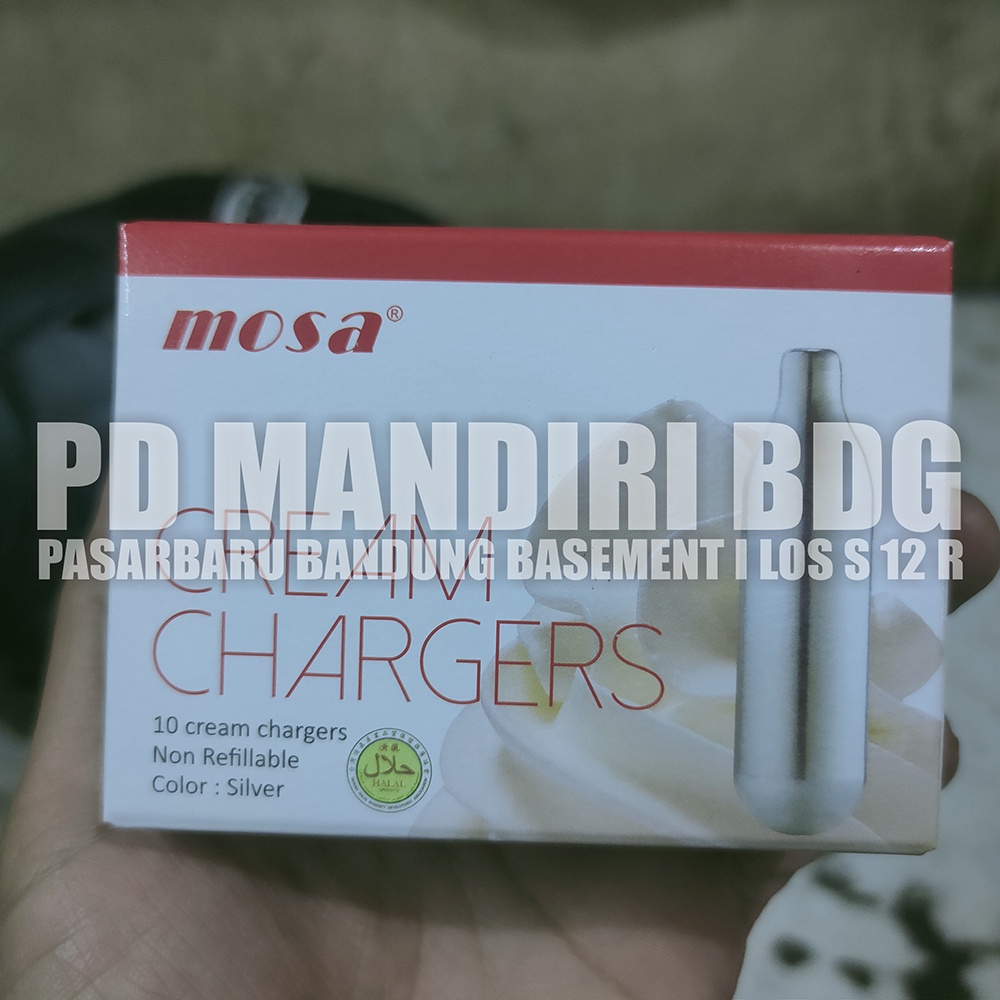 Jual MOSA N20 CREAM CHARGER 10 PCS | Shopee Indonesia