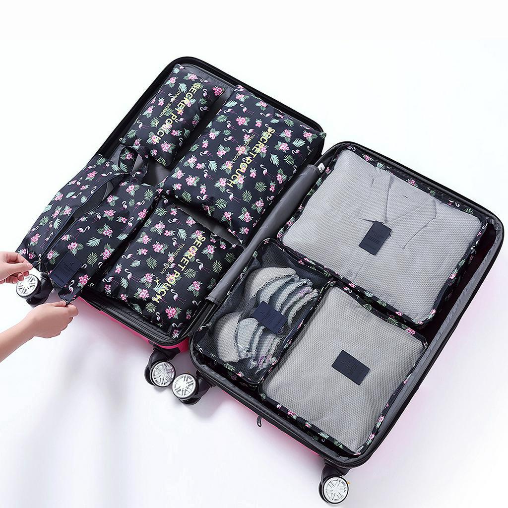 Jual 7 in 1 Tas Travel Organizer Storage Bag Luggage Bag Tas Dalam ...