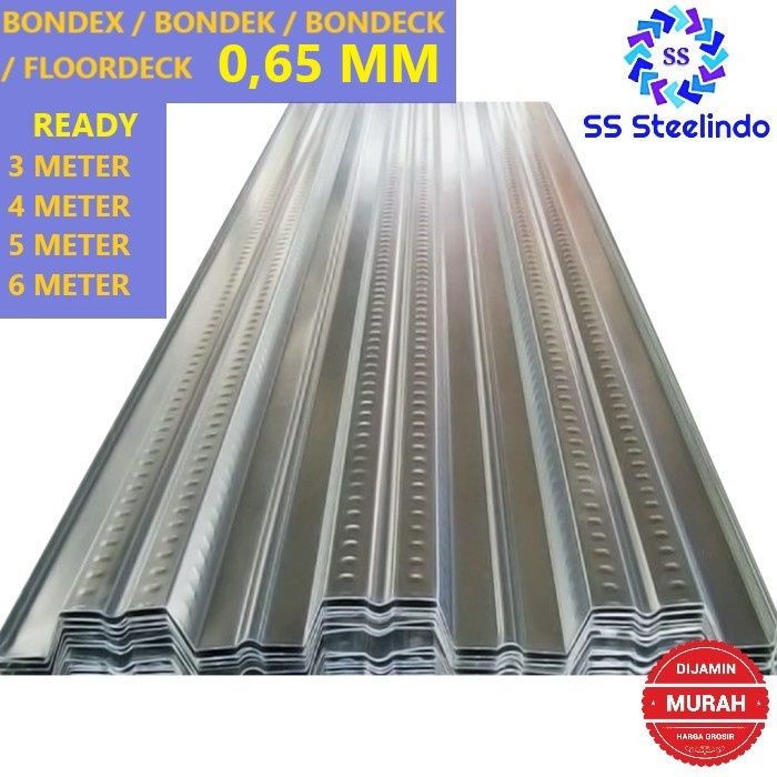 Jual ALAS COR BONDEX-BONDEK-BONDECK-FLOORDECK GALVALUM-GALVANIS 0,65 MM ...