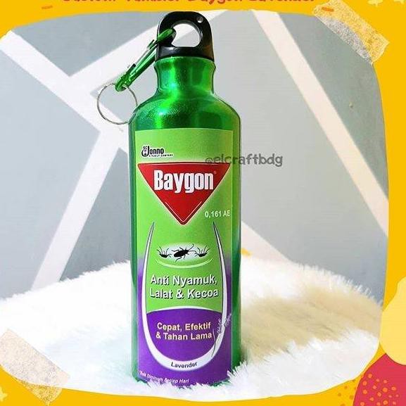 Jual GVM TUMBLER CUSTOM BAYGON LAVENDER "NEW" - BOTOL MINUM 500 ML WQ ️ ...