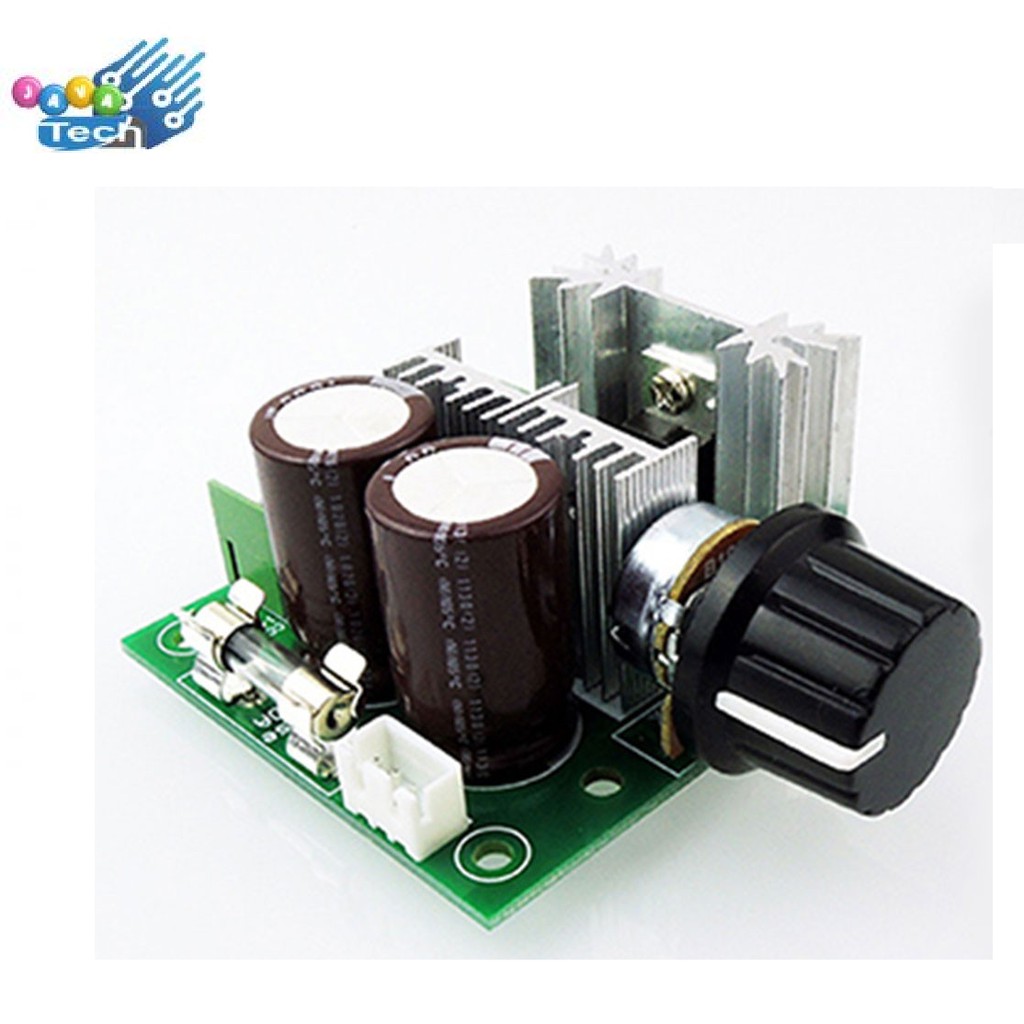 Jual Motor Speed Control Dimmer Regulator Adjustable PWM DC 12-40V 10A 400W | Shopee Indonesia