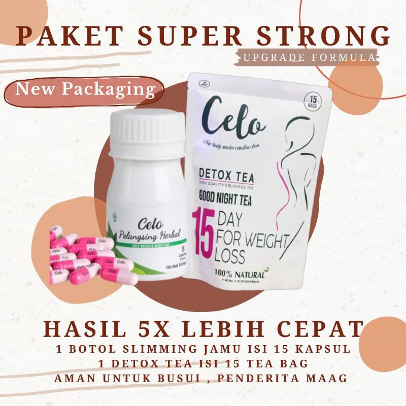 Jual PAKET CELO SLIMMING SUPER STRONG ( CELO PELANSING HERBAL + DETOX ...