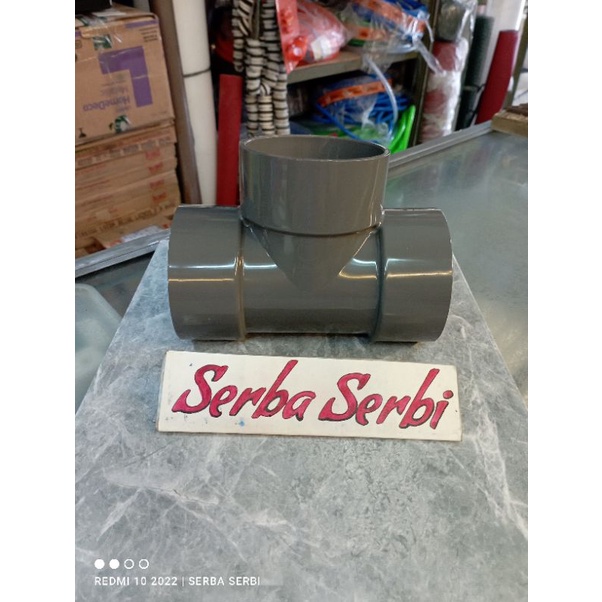 Jual (TEE 2.5" 2-1/2" D) Fitting Tee cabang 3 pipa sambung 2-1/2" D ...