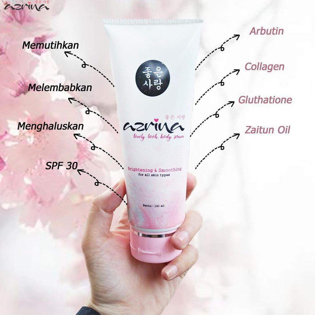 Jual Body Serum Azrina Beauty (badan putih dengan sekali oles) | Shopee ...