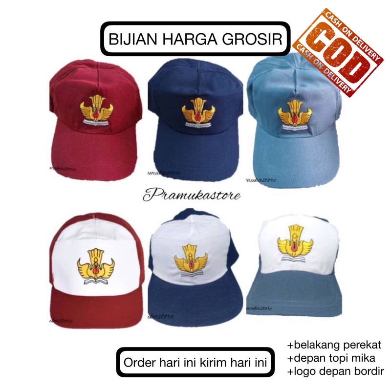 Jual Topi sd - topi smp - topi sma - topi smk - topi stm - topi sekolah ...