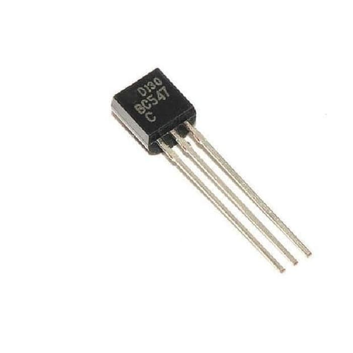 Jual IC Transistor BC547 NPN 100mA 45V 500mW Multifunction Power Transistor | Shopee Indonesia