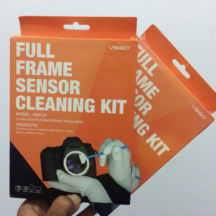 Jual VSGO Pembersih Sensor Cleaner Cleaning Swab Full Frame Sensor CCD ...