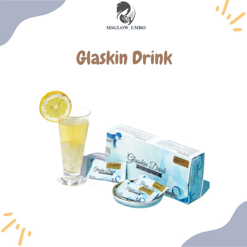 Jual GLASKIN DRINK MS GLOW ORIGINAL | Shopee Indonesia