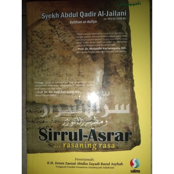 Jual Buku Sirrul Asrar | Shopee Indonesia Jual Buku Sirrul Asrar | Shopee Indonesia