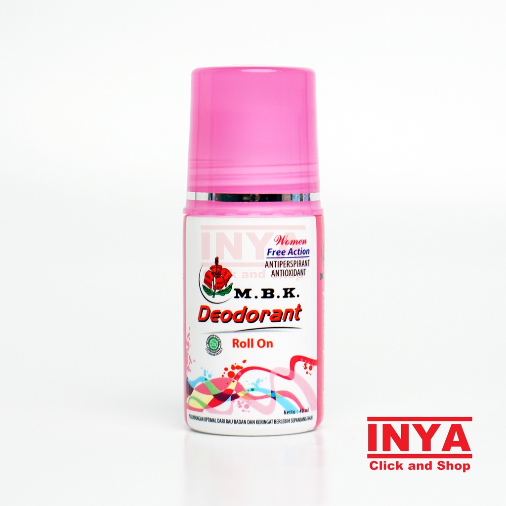 Jual MBK FREE ACTION DEODORANT ROLL 40ml | Shopee Indonesia