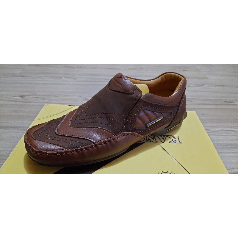 Jual Sepatu Kangaroo CT 9582 Chocolate (Cokelat) | Shopee Indonesia