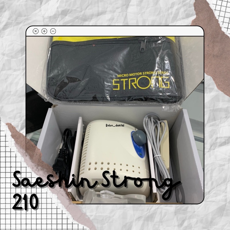 Jual MIKROMOTOR MAHASISWA STRONG | MICROMOTOR STRONG SERIES STRONG 207b ...