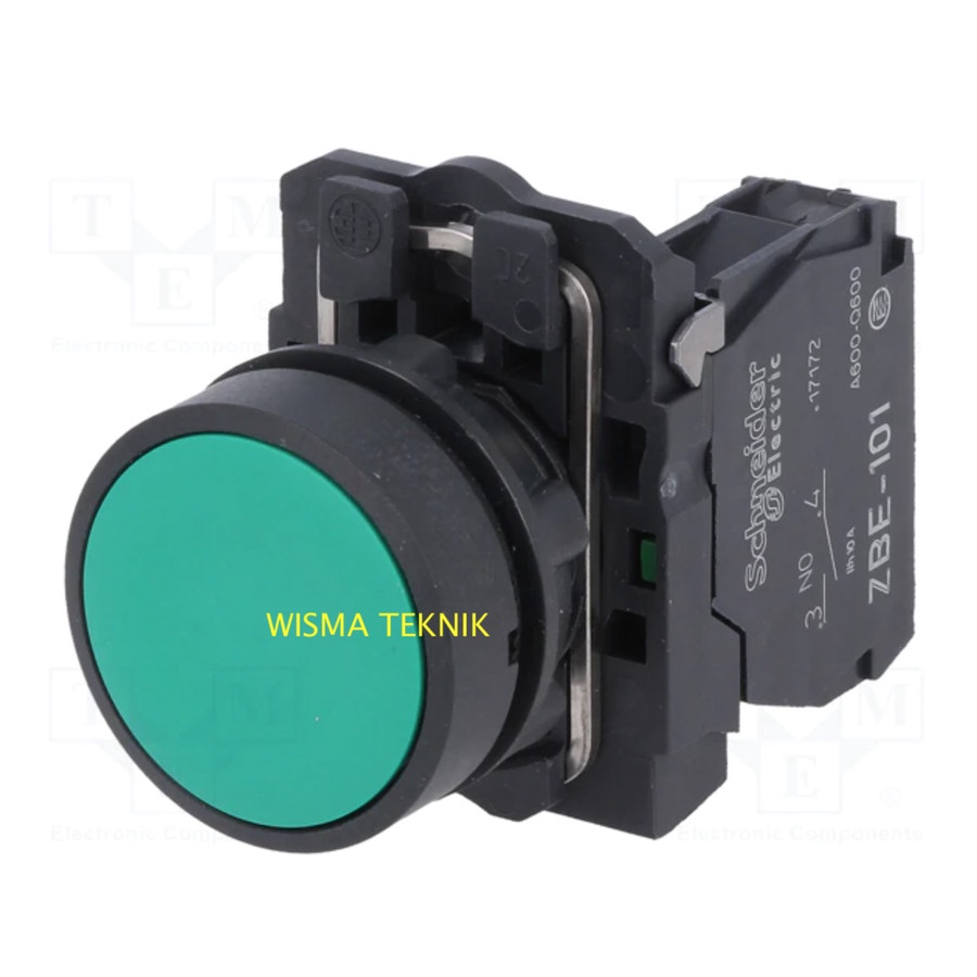 Jual Push Button Schneider Flush, Green 1NO - XB5AA31 | Shopee Indonesia