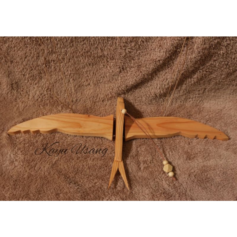 Jual Burung kayu terbang/wooden bird mobile flying | Shopee Indonesia