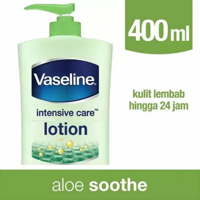 Jual VASELI Intensive Care Aloe Soothe Lotion 400ml | Shopee Indonesia