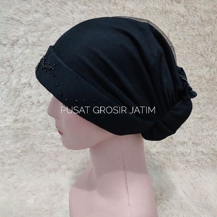 Jual Topi kupluk kerpus ciput emak cepol turban umroh haji nenek topi ...