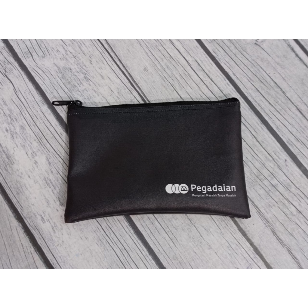 Jual Souvenir Dompet Custom Pegadaian / Dompet Pouch Custom Pegadaian ...