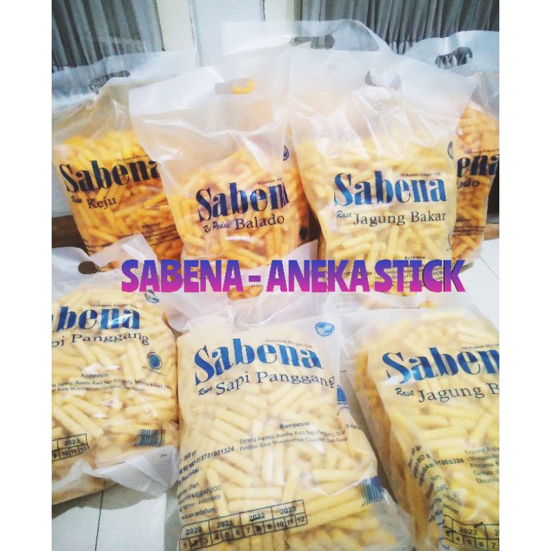 Jual Sabena Stik/stik sabena /chiki sabena/stik murah aneka rasa @360gr ...